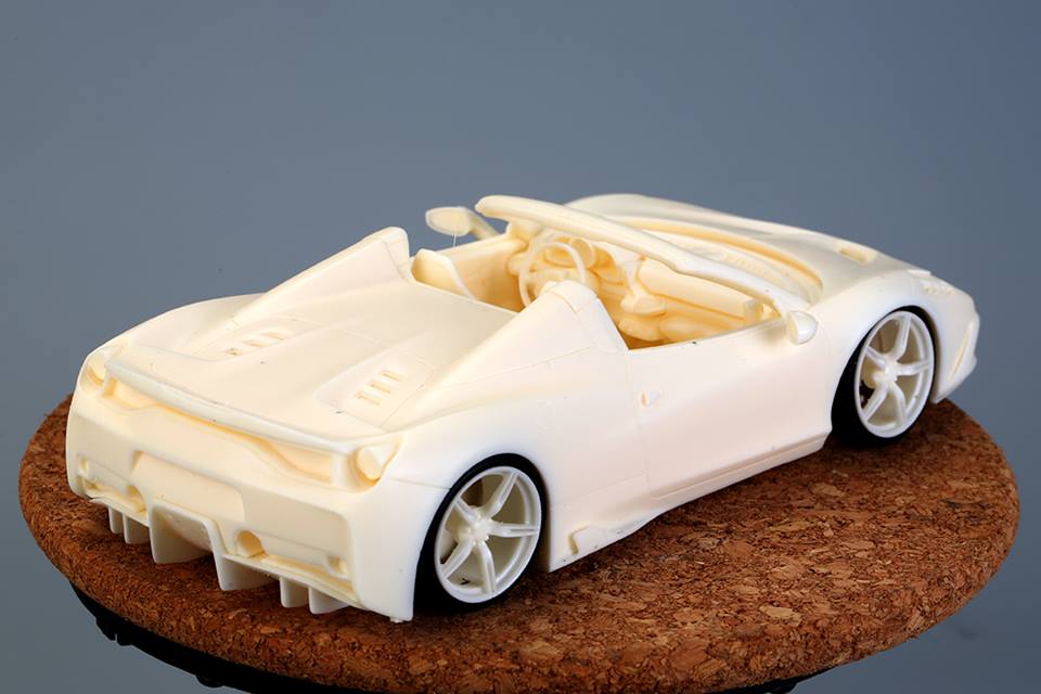 1/24 Alpha Model Ferrari 458 Speciale A Full Resin Model Kit AM02-0004 ...